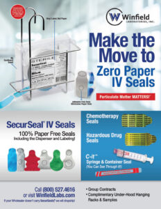 SecurSeal® IV Seals – USP Compliant - Industry Leader in Bringing Medical Devices to Market